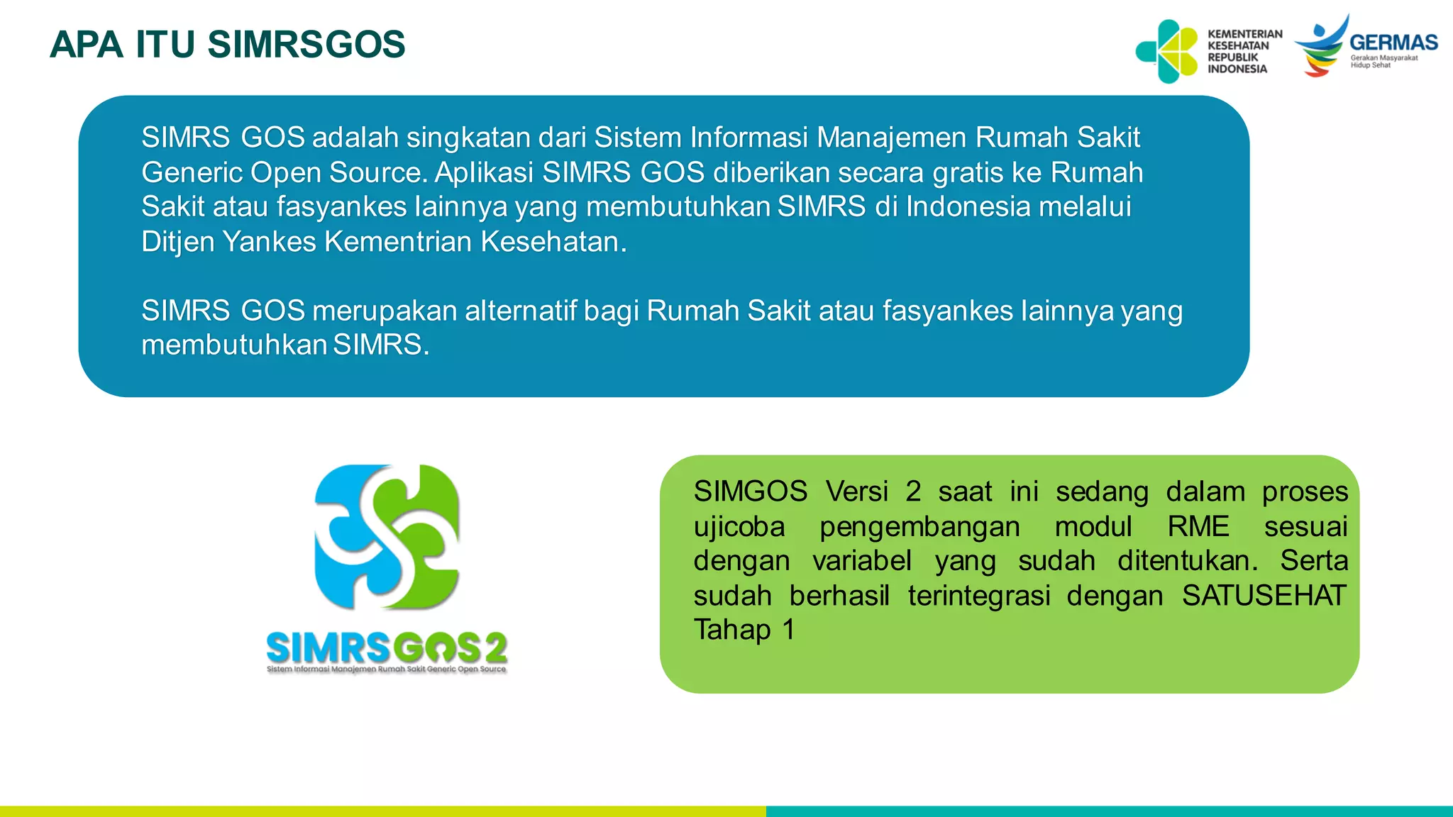 SIMRS GOS | PDF
