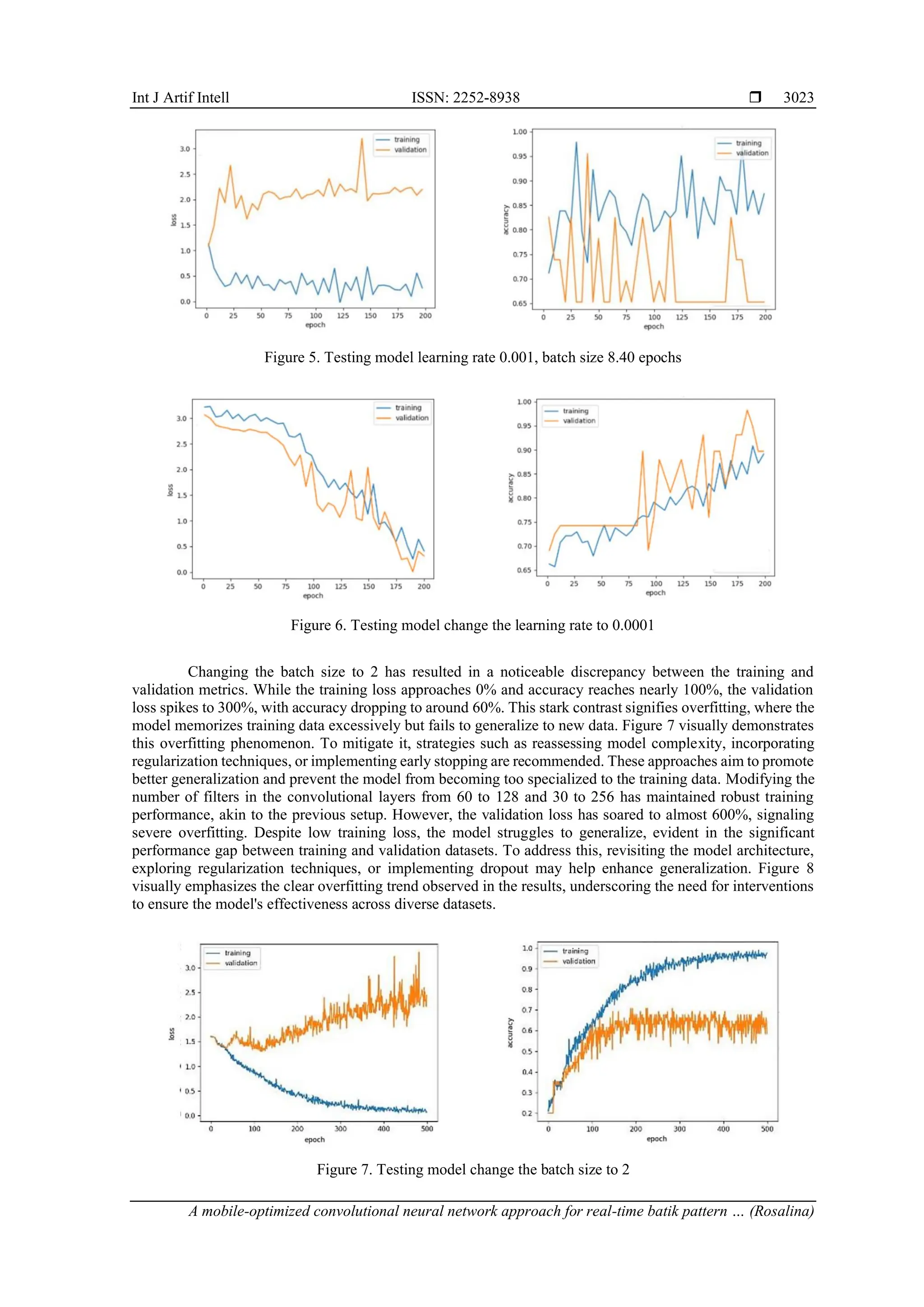 A mobile-optimized convolutional neural network approach for real-time batik pattern recognition ...