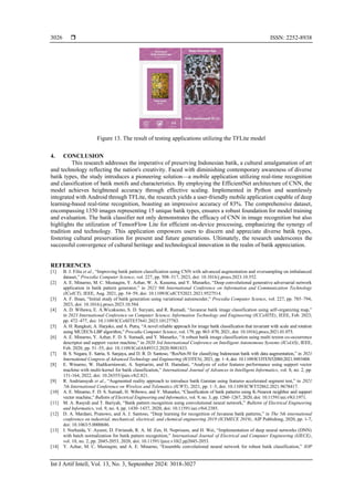 A mobile-optimized convolutional neural network approach for real-time batik pattern recognition ...