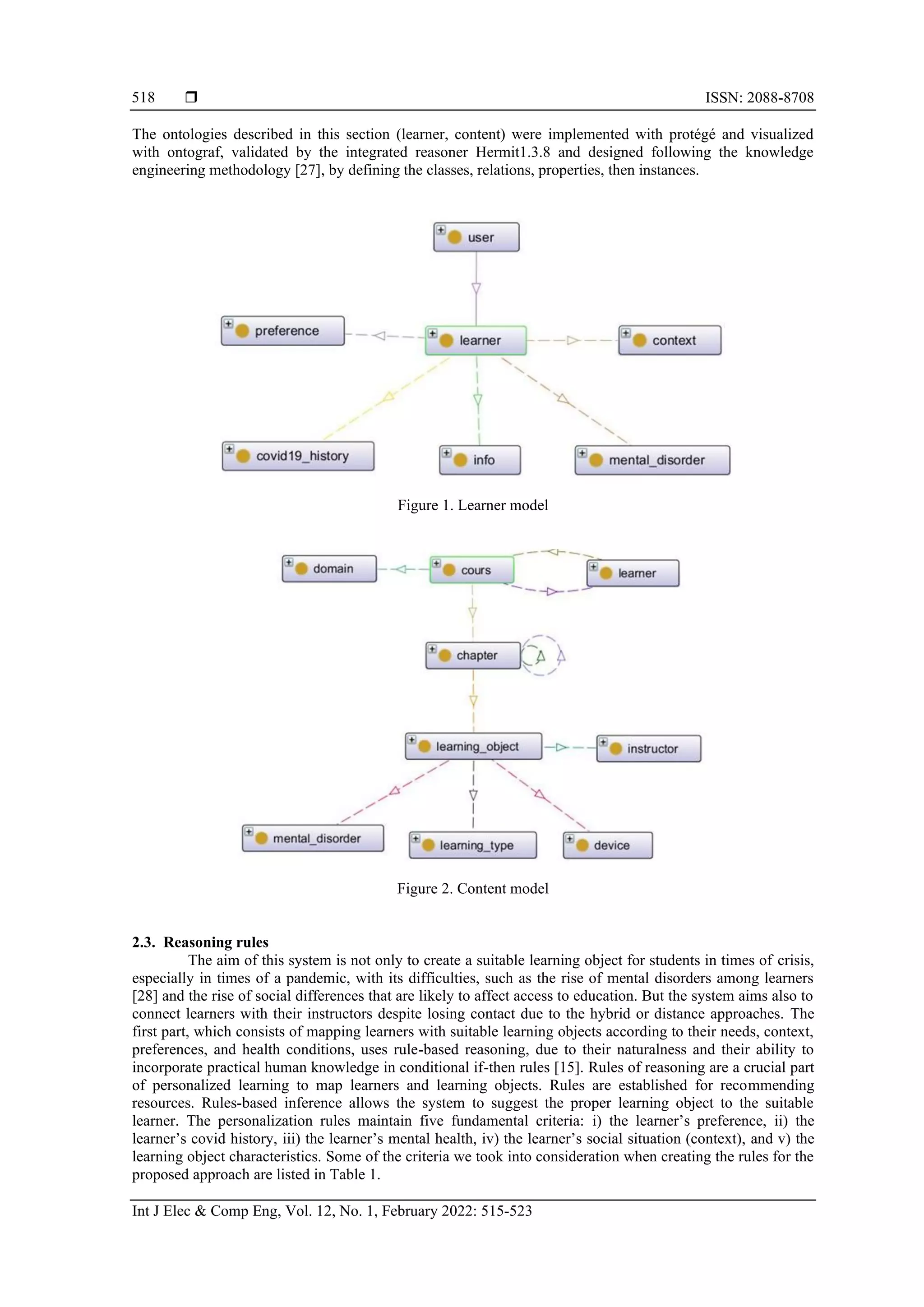 A Design Of A Multi Agent Recommendation System Using Ontologies And Rule Based Reasoning