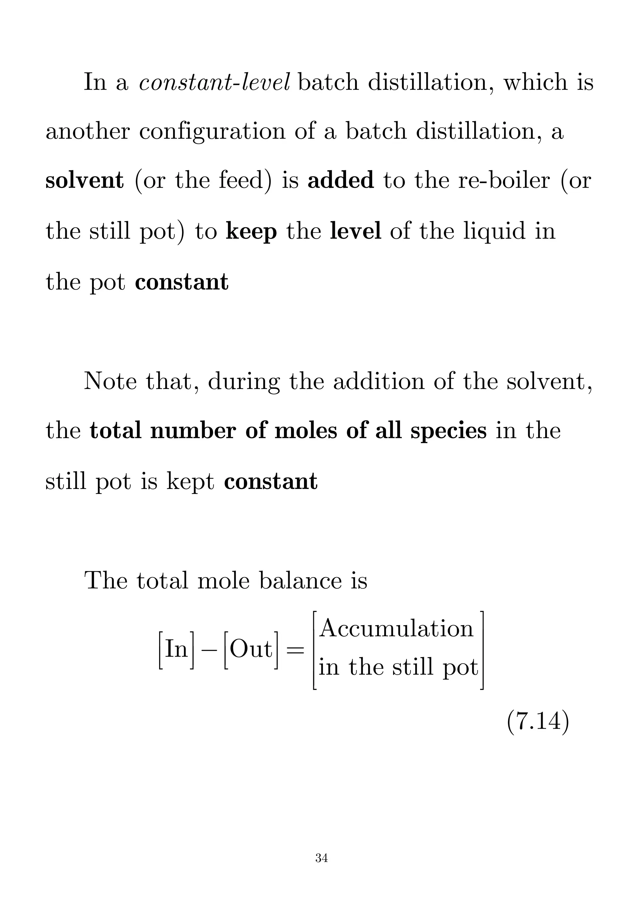 batch distillation, multi stage batch distillation | PDF
