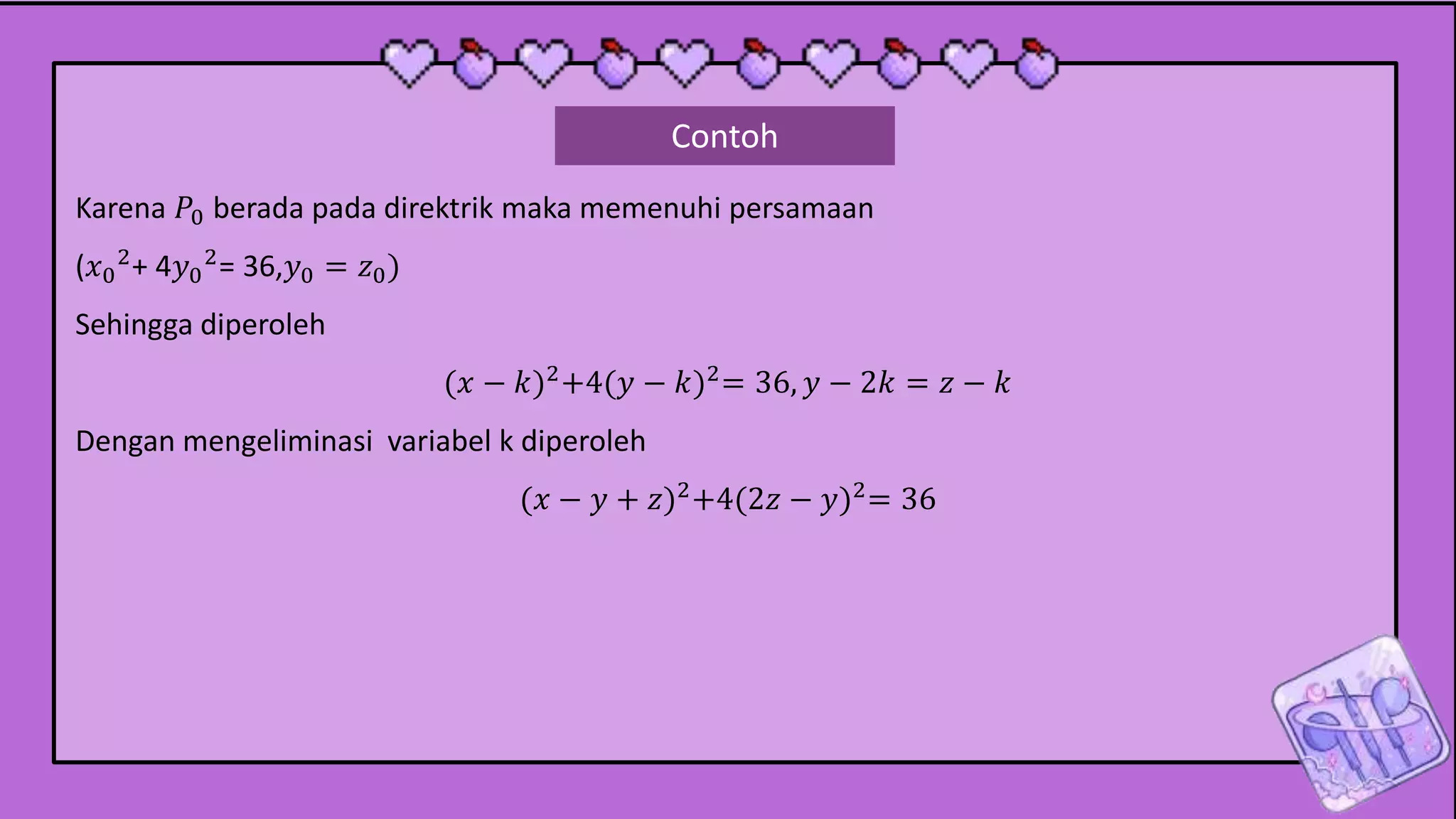 Permukaan Putar, Silinder dan Kerucut - Geometri Analitik Ruang (GAR ...