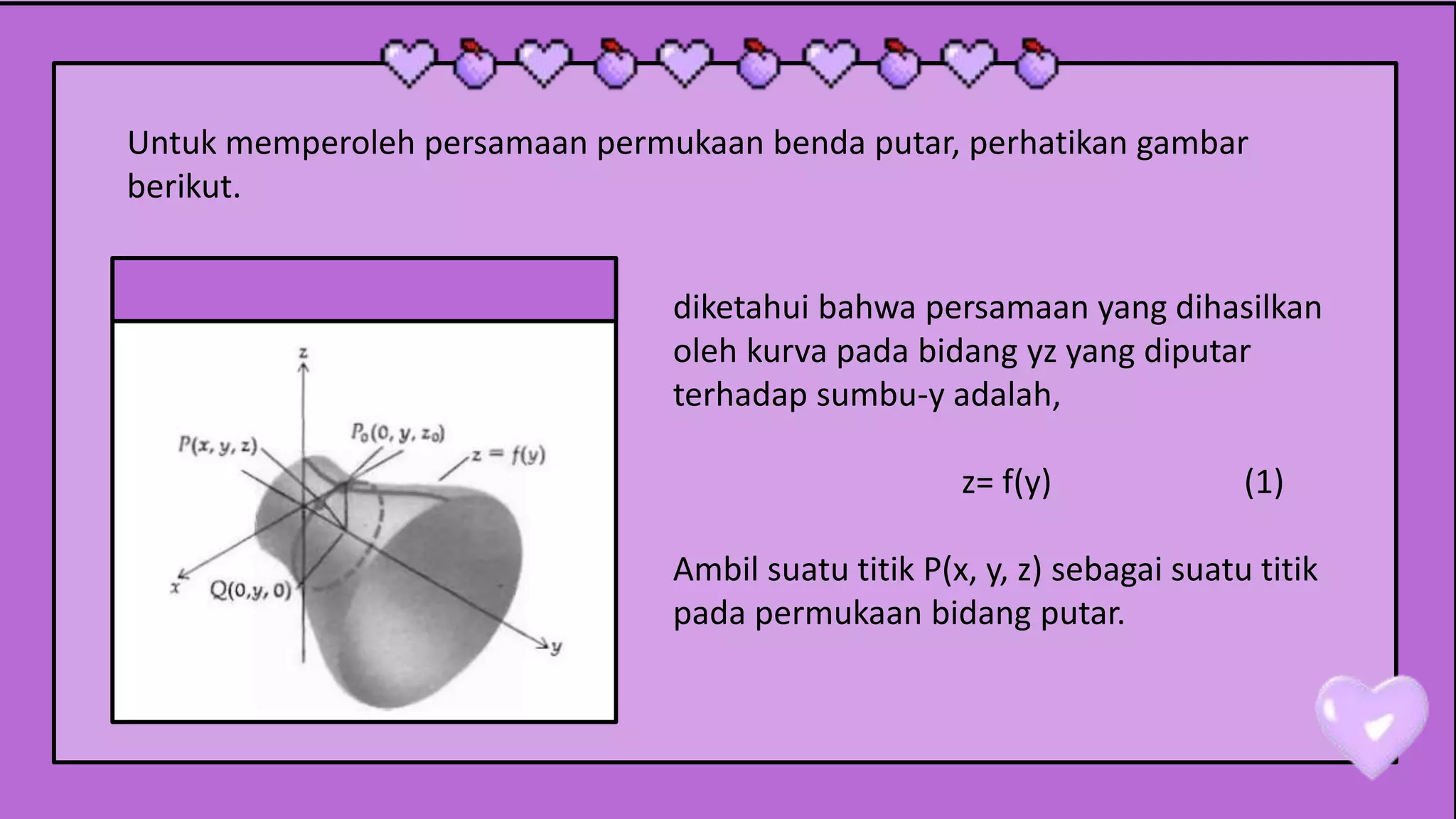 Permukaan Putar, Silinder dan Kerucut - Geometri Analitik Ruang (GAR ...
