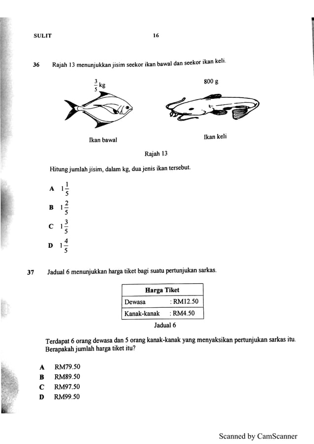 soalan math | PDF