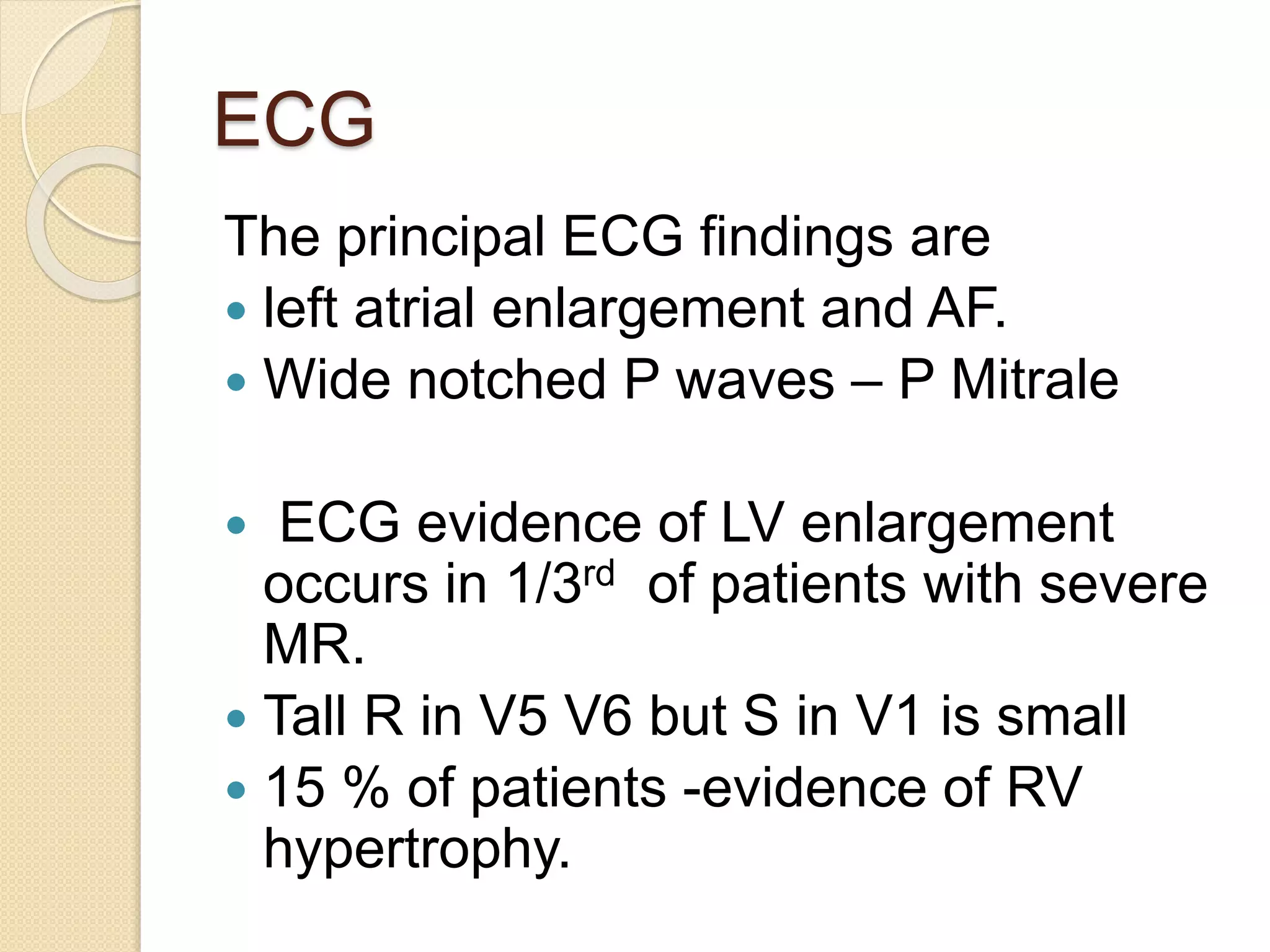 Mitral Regurgitation | PPTX