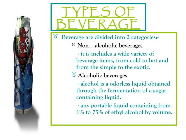 BEVERAGE SERVICE | PPT | Alcoholic Beverages | Food & Drink