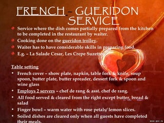 SERVICE TECHNIQUES | PPT