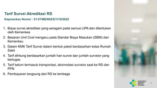 kebijakan penyelenggaraan akreditasi RSu | PPTX