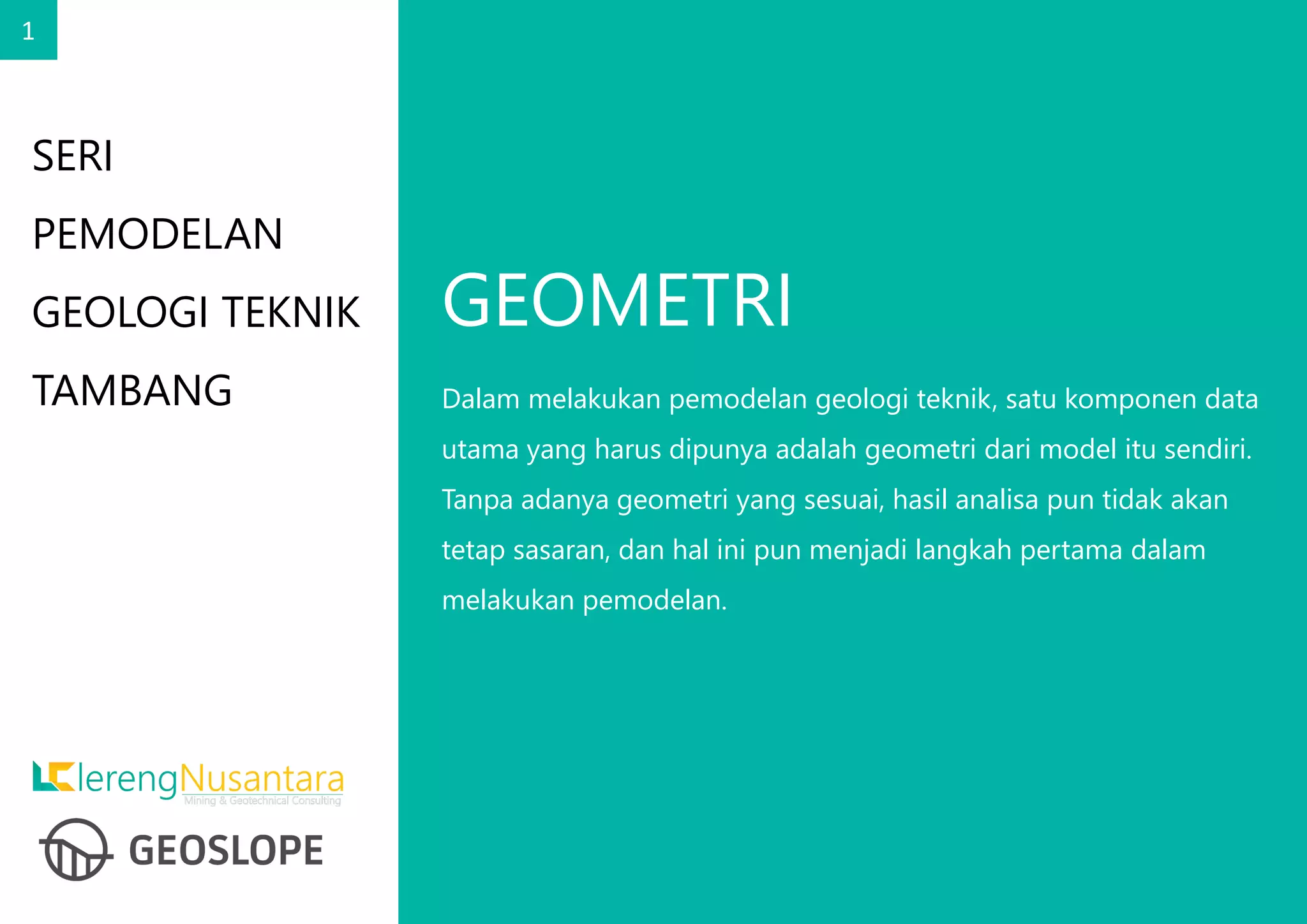 Pemodelan Geologi Teknik Tambang | PDF