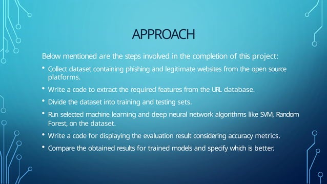 phishing website detection using ML teq | PPT phishing website detection using ML teq | PPT