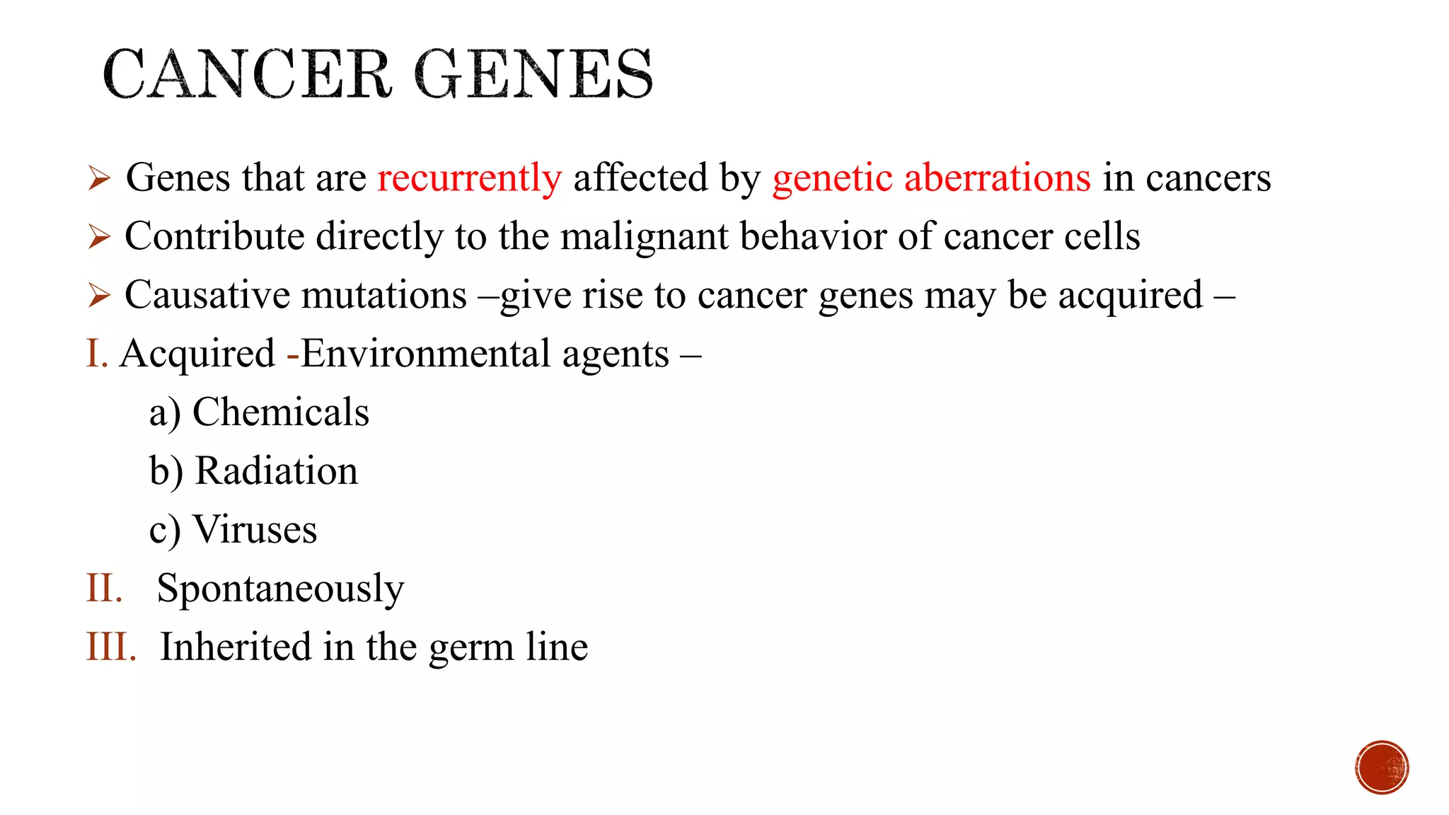 Multistep Carcinogenesis | PPTX