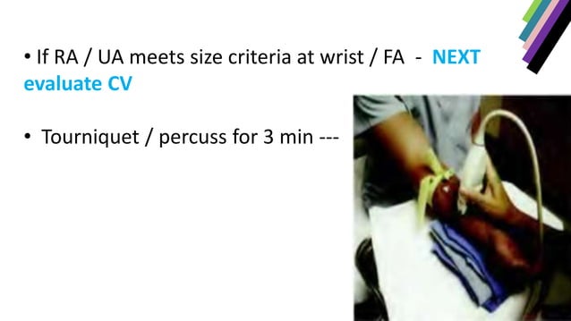 Role of USG in A-V fistula assessment | PPTX