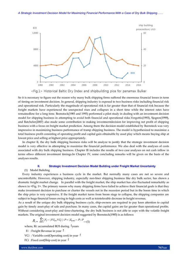 A Strategic Investment Decision Model for Maximizing Financial ...