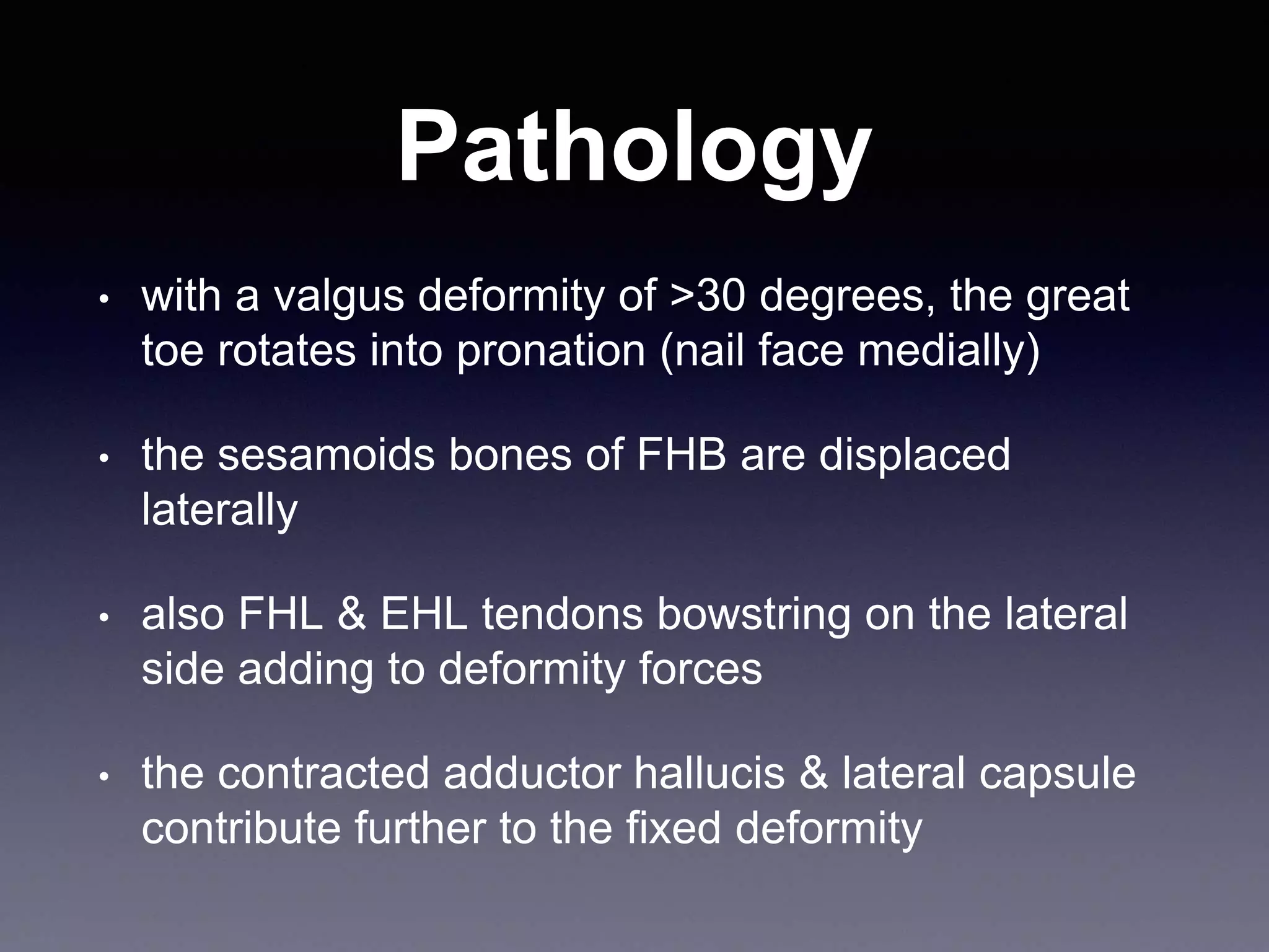 Final hallux valgus pp | PPTX