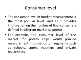 measures and forecasting marketing | PPT