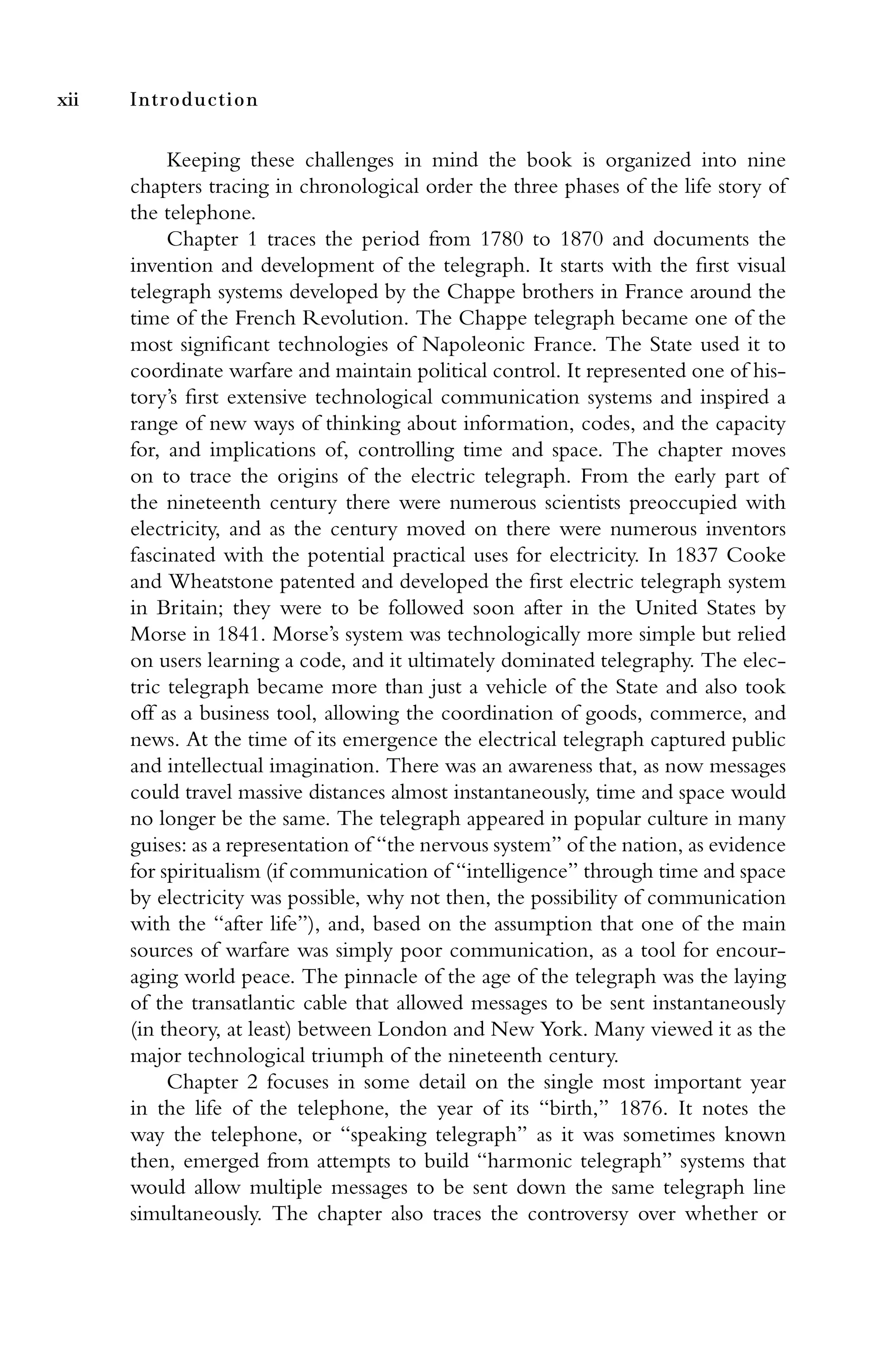 The Telephone The Life Story Of A Technology David Mercer | PDF