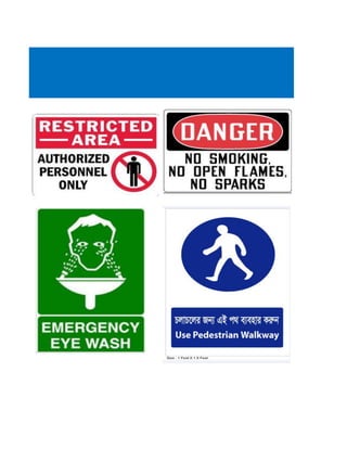 Safety Sinage_Factory | PDF