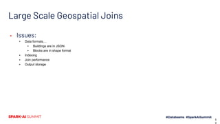 Geospatial Options in Apache Spark | PDF