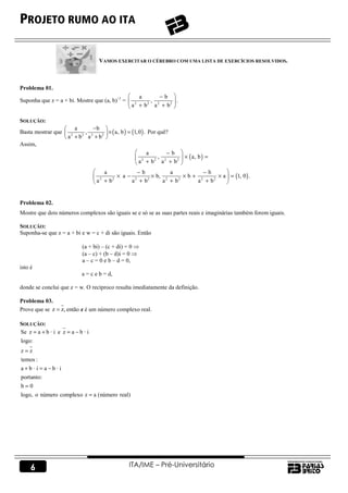 Números Complexos_IME ITA | PDF
