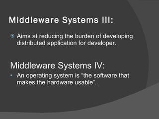 middleware in embedded systems | PPT