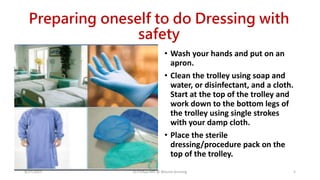 BIOSAFETY IN SURGICAL DRESSING ROOMS | PPTX