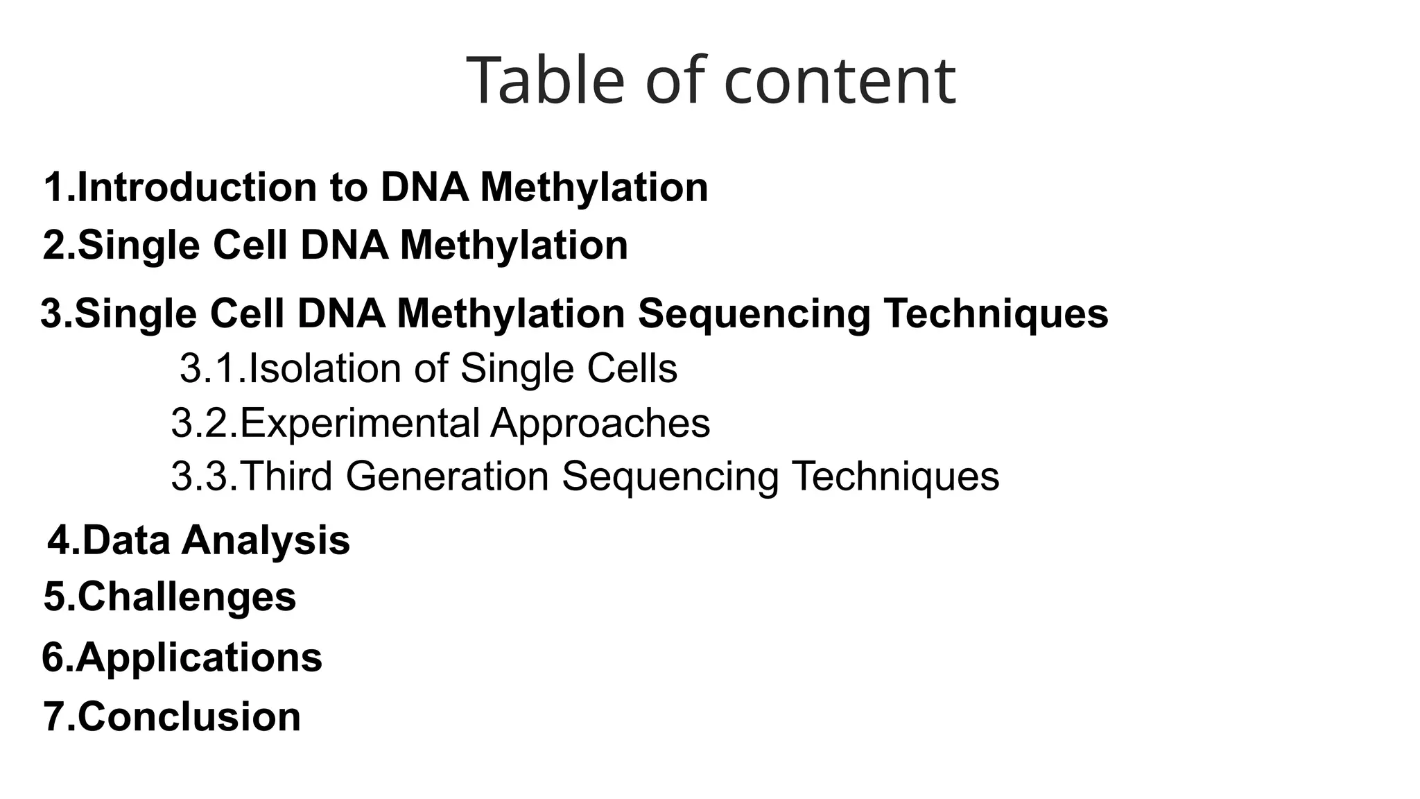 Single cell DNA analysis and its importance | PPT