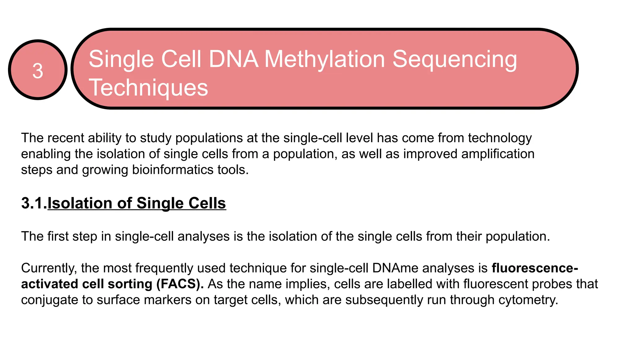 Single cell DNA analysis and its importance | PPT