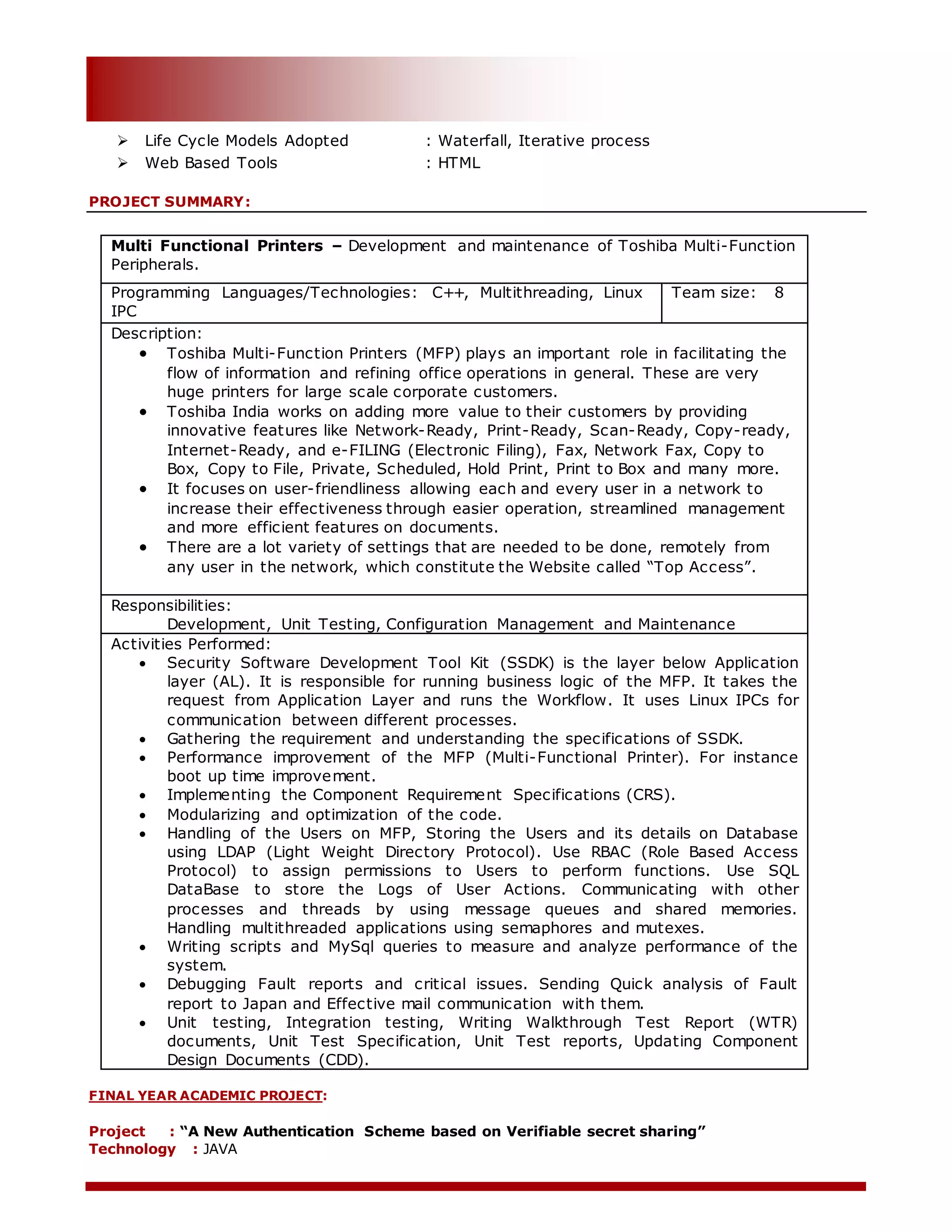 Geetha BR-BTech-Software Engineer-3Years | PDF