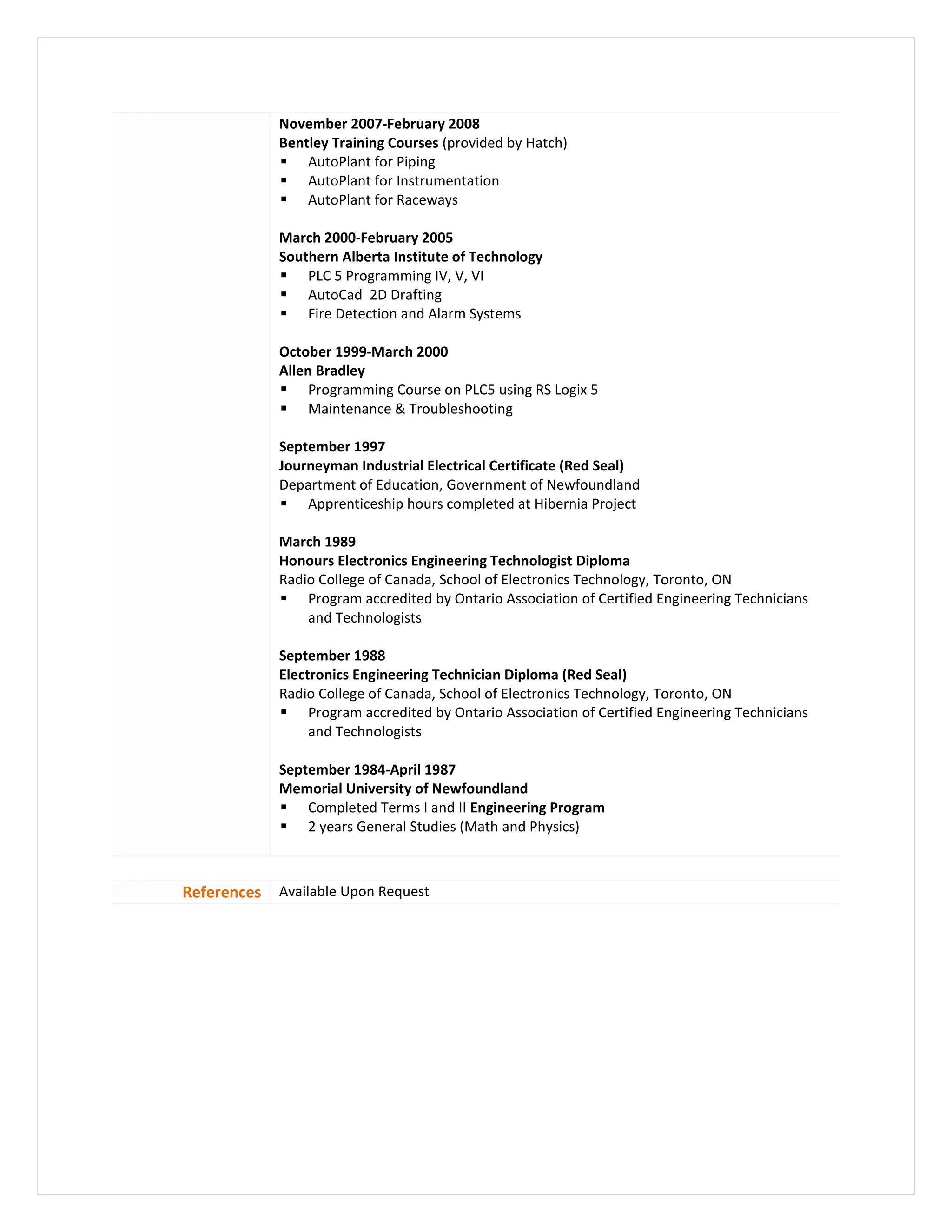 Dave resume 2016 eng web | PDF | Civil Engineering Industry | Industries