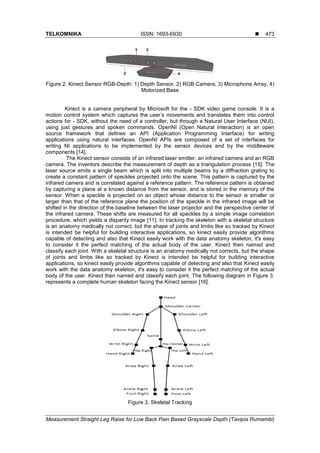 Measurement Straight Leg Raise for Low Back Pain Based Grayscale Depth ...