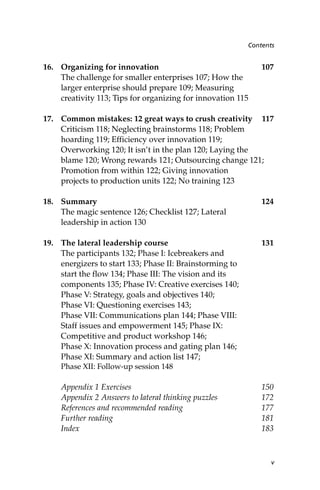 Leaders Guide To Lateral Thinking Skills 2nd Paul Sloane | PDF