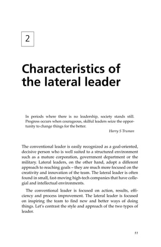 Leaders Guide To Lateral Thinking Skills 2nd Paul Sloane | PDF
