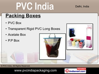 PVC India, Delhi, India | PPT
