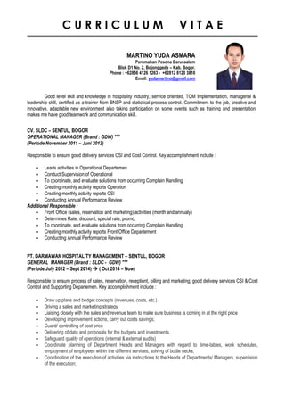 CURRICULUM VITAE 2015 (Oct 2015) | PDF