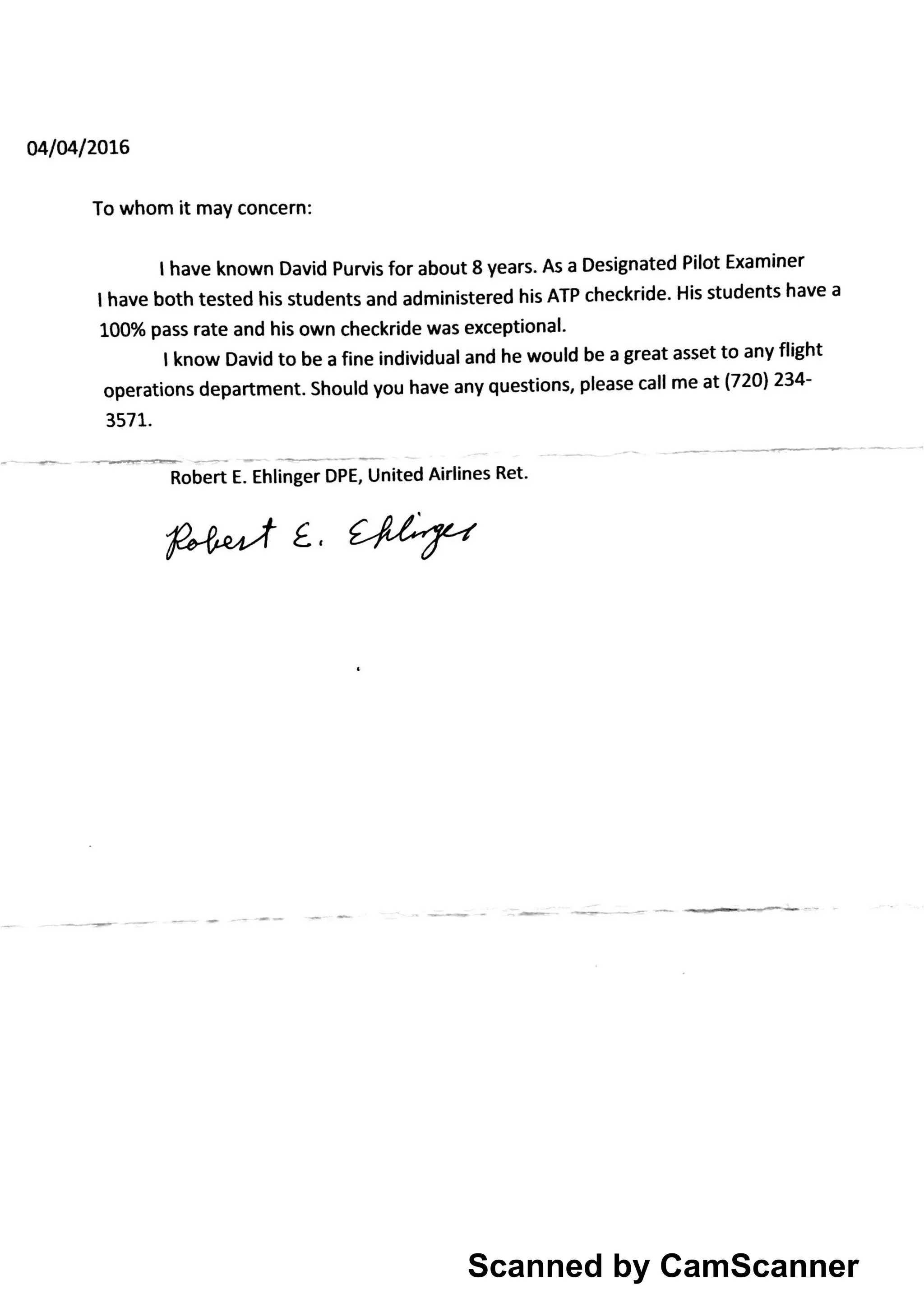 Letter of Rec from DPE | PDF
