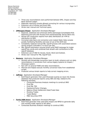 NonCorp_resume_071715 | DOC | Databases | Computer Software and ...