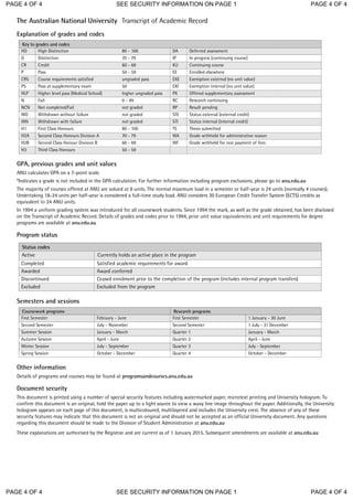 Trung_Nguyen_ANU_Transcript | PDF | Undergraduate Education | College ...