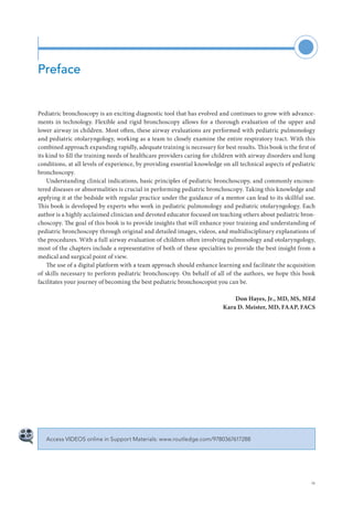 Pediatric Bronchoscopy for Clinicians Kara D. Meister | PDF