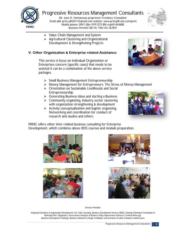 PRMC-BDS list of Modules -Services 2016 | PDF