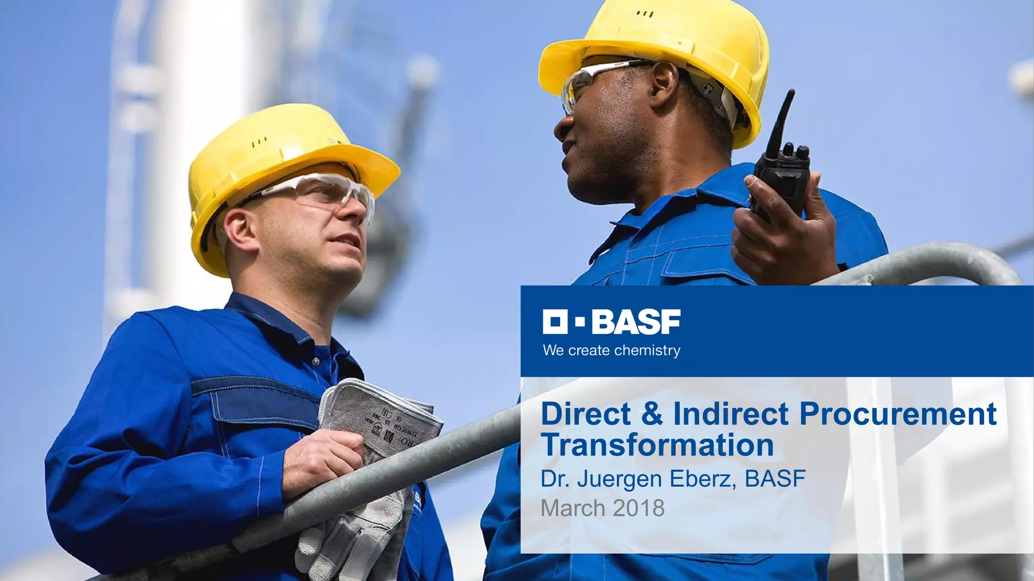 Direct and Indirect Procurement Transformation at BASF - 56554 | PDF