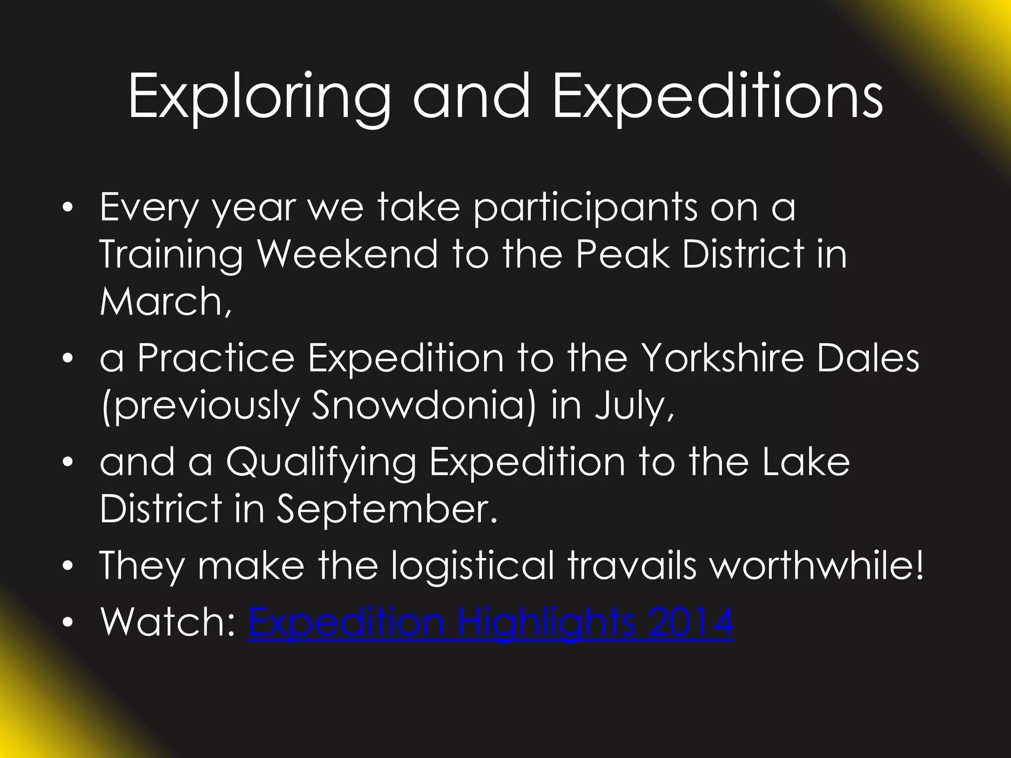 DofE Presentation | PPTX