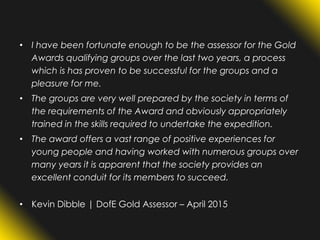 DofE Presentation | PPTX