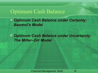 56621791 cash-manageemnt | PPT