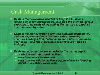 56621791 cash-manageemnt | PPT