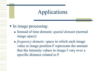 Fourier transforms Mulesh Anju Pramanik___ | PPT