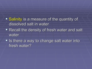 5666065-salt water presentation with good information | PPT