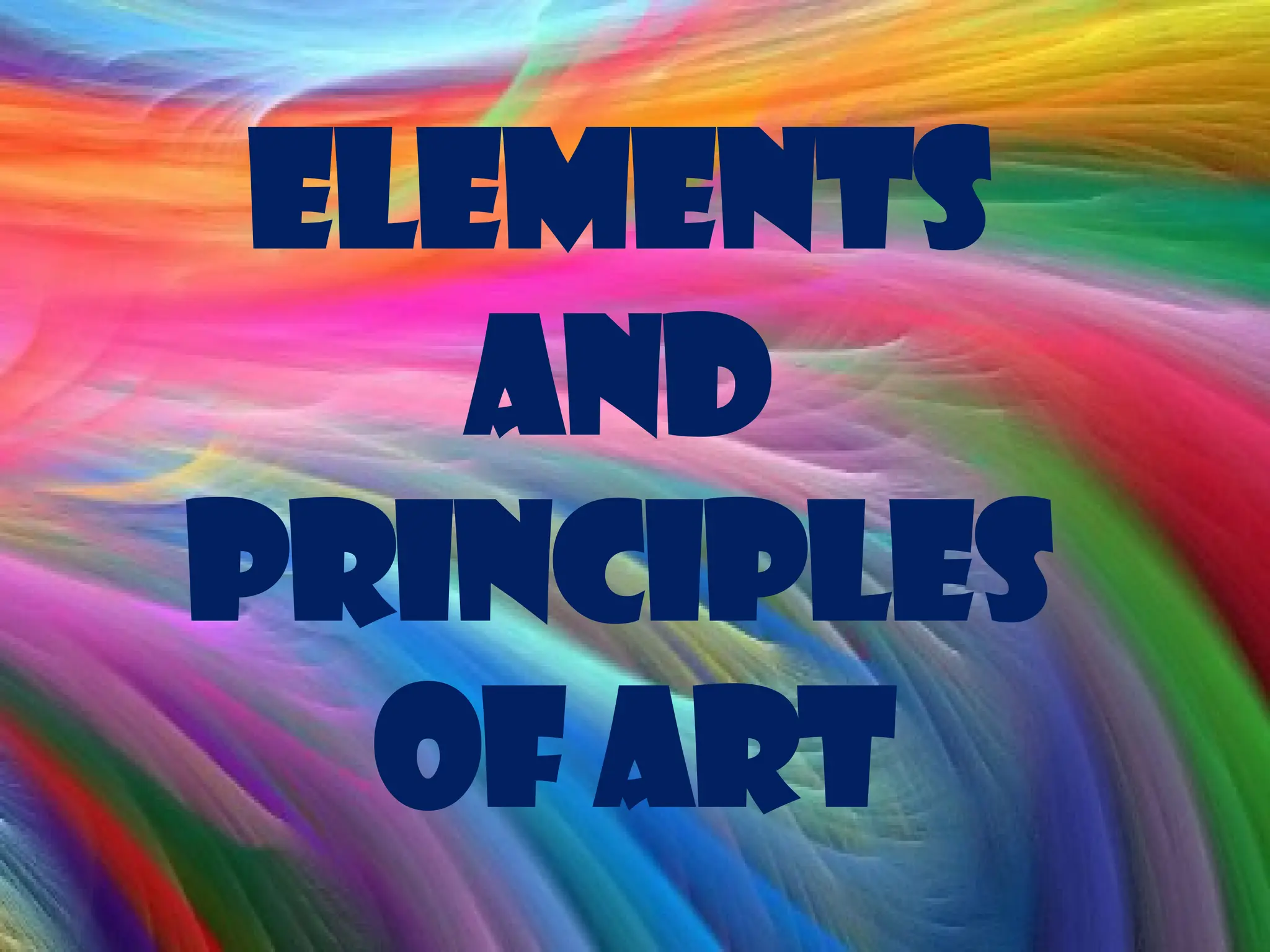 Unit-2-3-Elements-and-Principles-of-Art PPT | PPTX