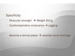 basic principles of physical training | PPT