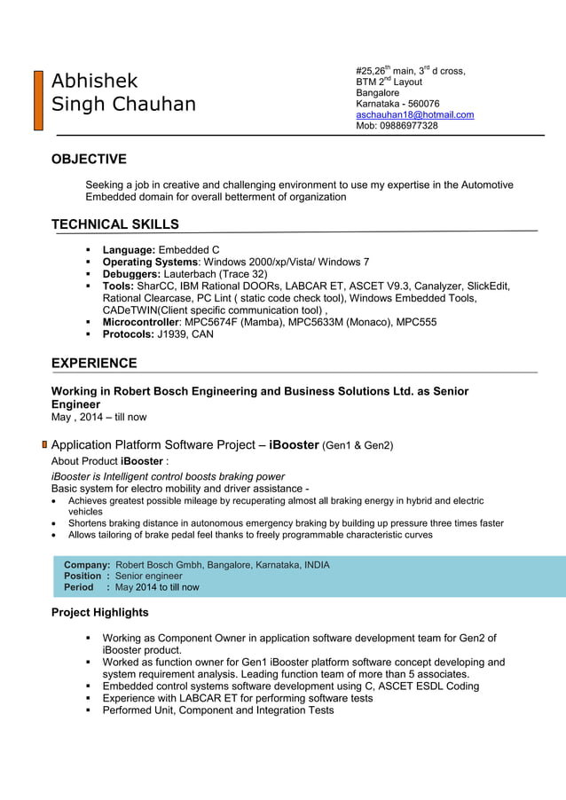 Abhishek Singh-Resume | PDF