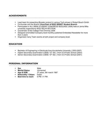 Abhishek Singh-Resume | PDF